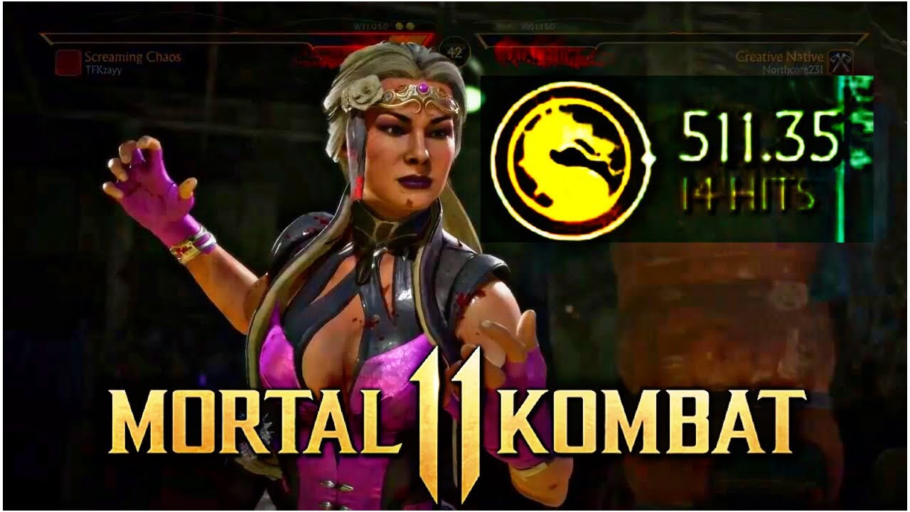SINDEL AMAZING HIGH DAMAGE COMBOS!! - Mortal Kombat 11 | Sindel ...