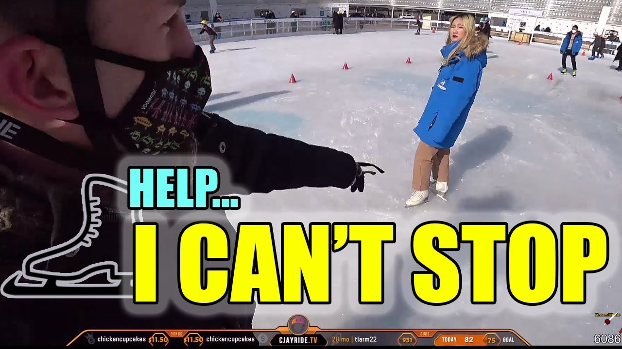 I CAN'T STOP ice skating! - YouTube