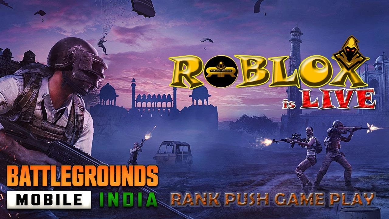 Battleground Mobile India Playing with FRIEND | RR IS LIVE | BGMI LIVE ...