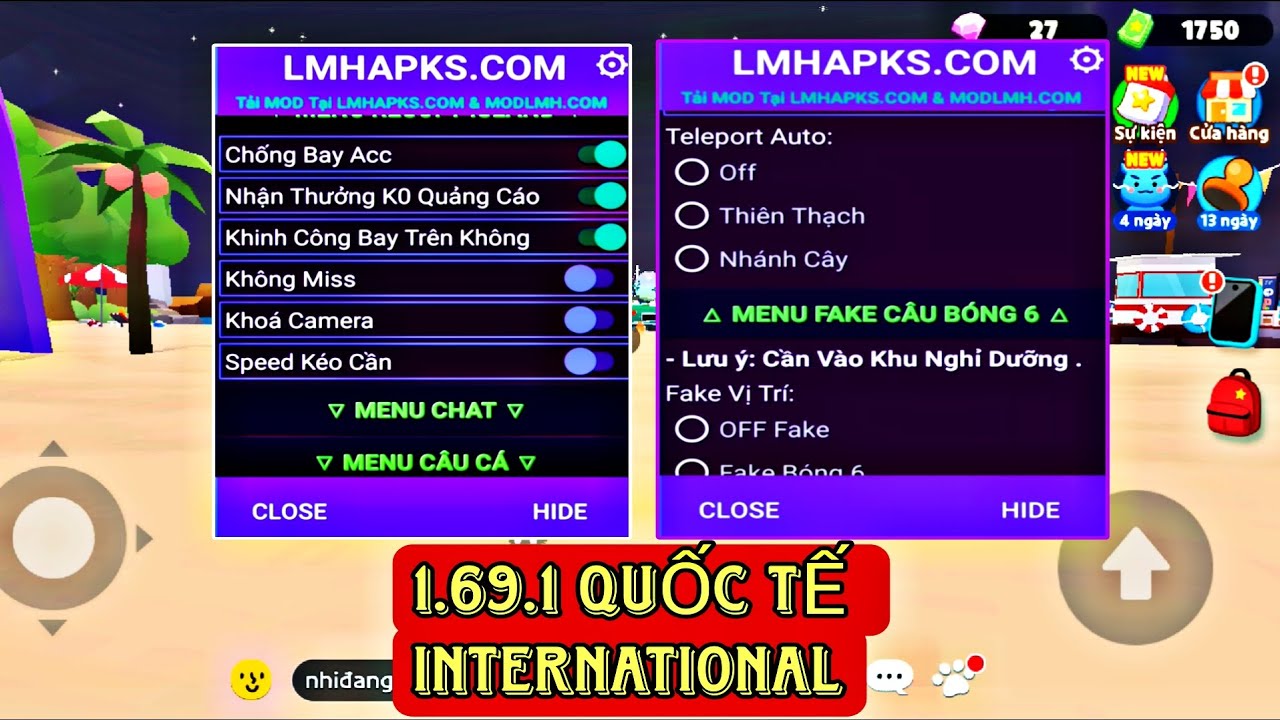 Hack Mod APK Play Together 1.69.1 QUỐC TẾ Mới Update Full Tính Năng ...