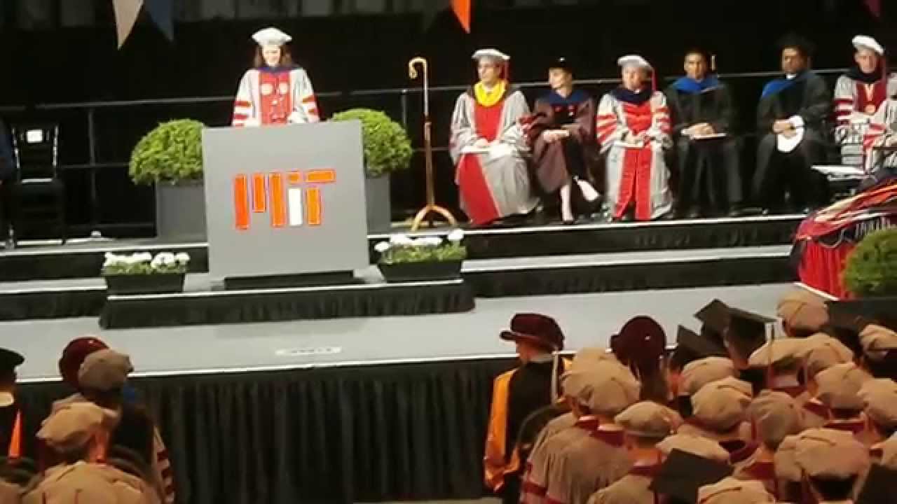 Mit PHd Hooding Ceremony June 2014, Welcome from Chancellor Cynthia ...