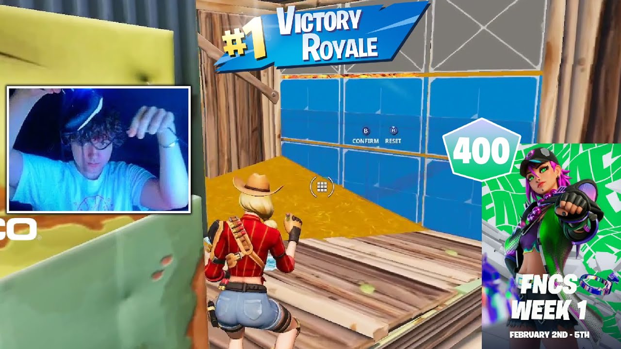 Reet Dominating FNCS Week 1 on New PS5 Scuf controller! Highlights ...