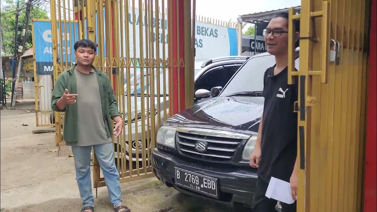 SUZUKI GRAND ESCUDO 2004 MT LOW KM ASLI #kreditmobilbekas #omandre #suzukigrandescudo - YouTube