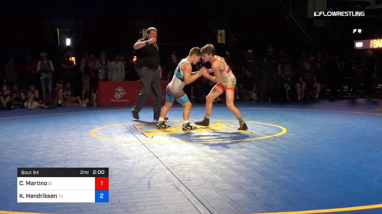 94 Lbs 5th Place Christopher Martino Idaho Vs Kenneth Hendriksen Texas ...