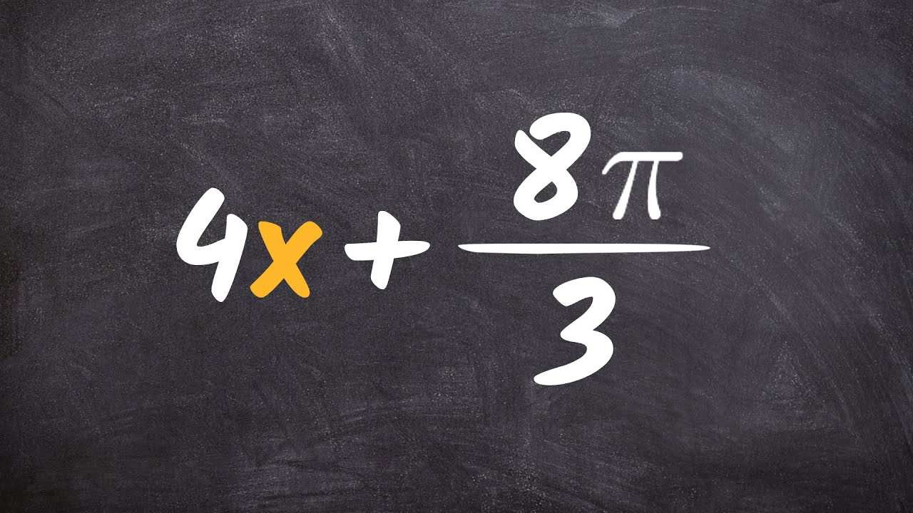 Correctly Understand the Phase Shift b(x-c) Pre Calculus - YouTube