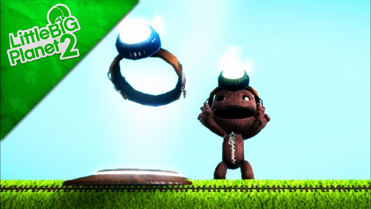 LittleBigPlanet 2 - When sackboy first saw the brain crane - YouTube