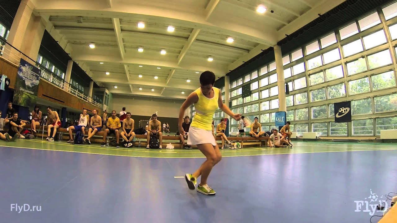 Footbag Euros 2013 / Women's Singles Routines 3rd place / Viktoria ...