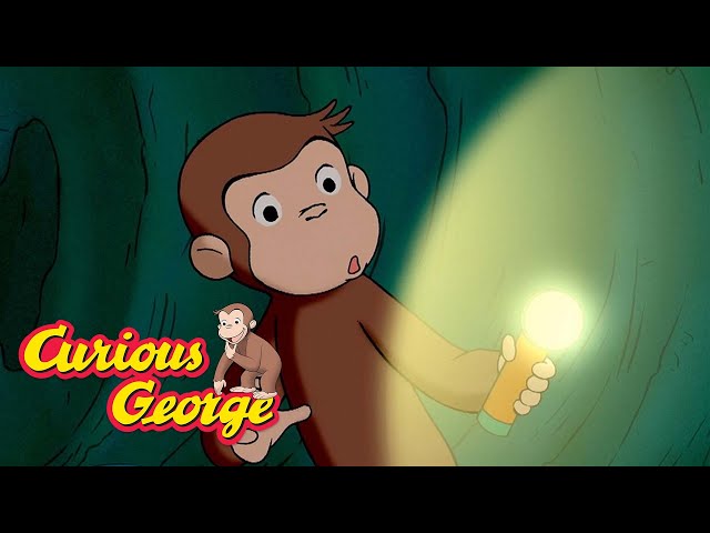 Curious George George explores a mysterious cave Kids Cartoon Kids ...