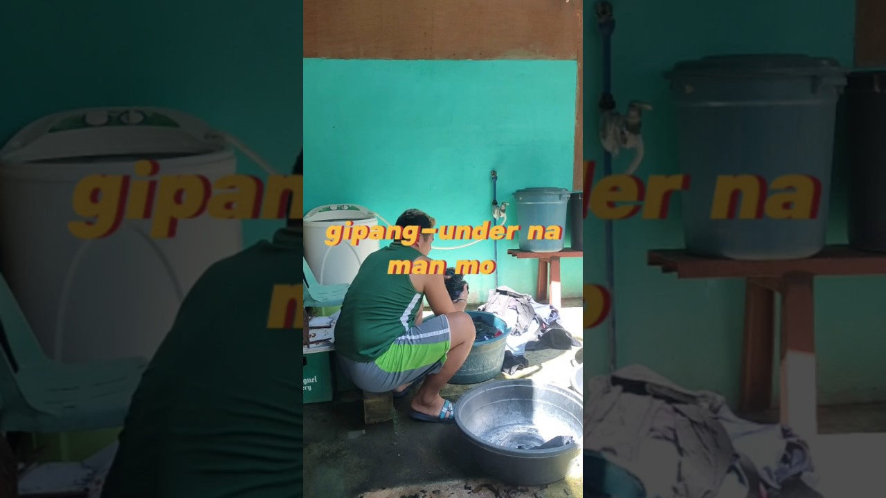 Mao biya nanglaba nalang pud ko.🤣 #subscribe #like #funny - YouTube