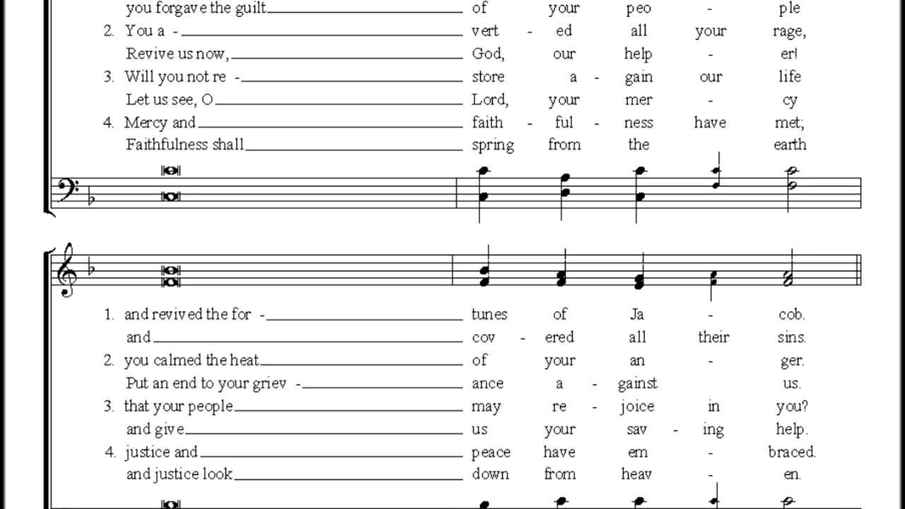 First Sunday of Advent | Communion Antiphon (Simple Choral Gradual ...