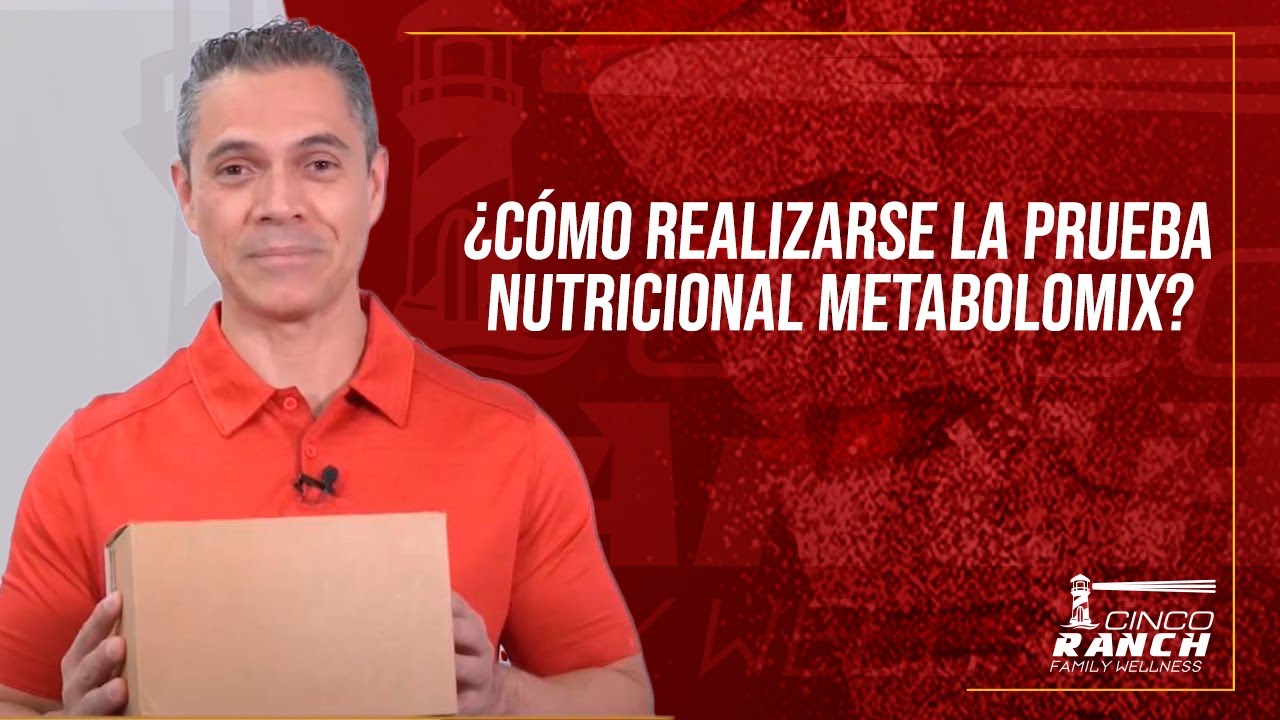 ¿COMO REALIZARSE LA PRUEBA NUTRICIONAL METABOLOMIX? - YouTube
