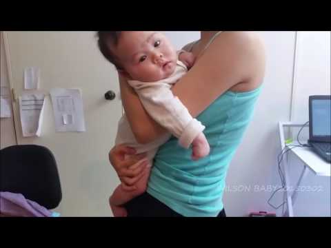 Day75   Mommy Cuddling Wilson the Funny Asian Baby