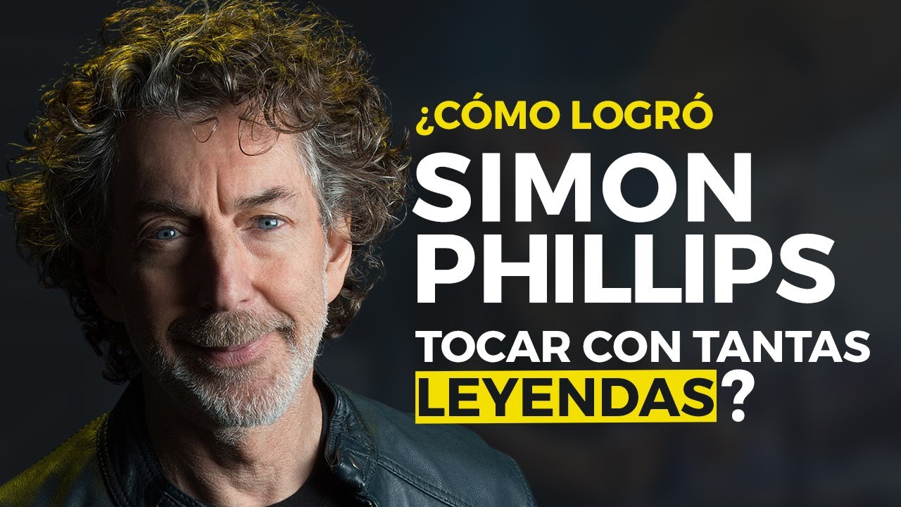 Así conquistó SIMON PHILLIPS a las grandes LEYENDAS de la música 🥁 TOTO ...