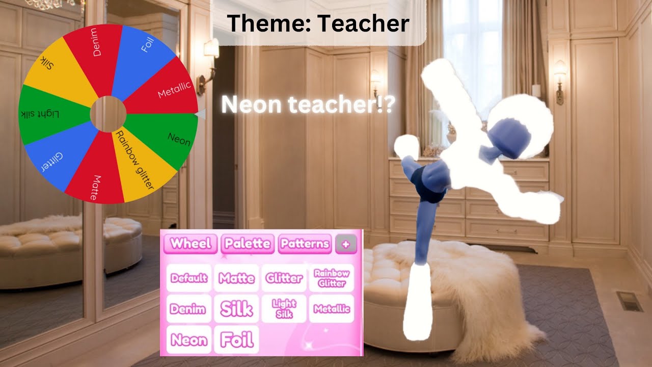 DRESS TO IMPRESS BUT I USE RANDOM MATERIALS!!! #dti #roblox - YouTube