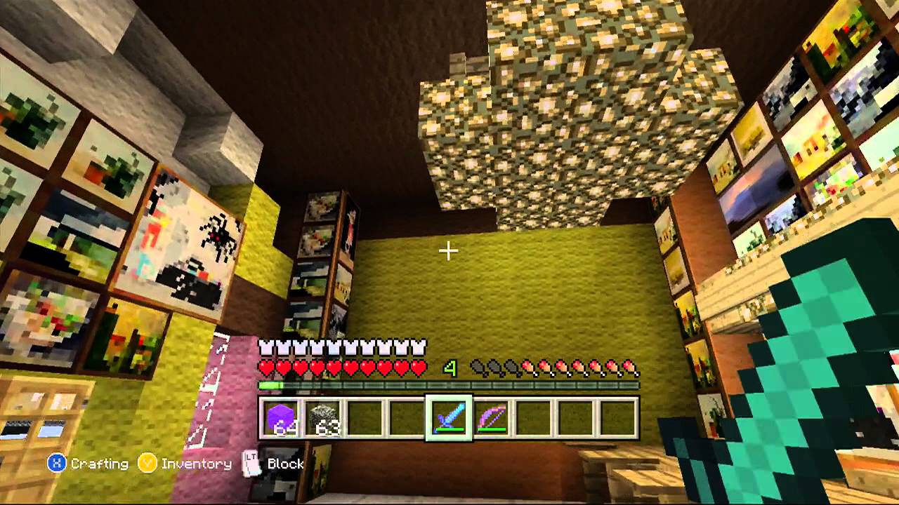 Minecraft Xbox 360 Spongebob Map Tour with MOM - YouTube