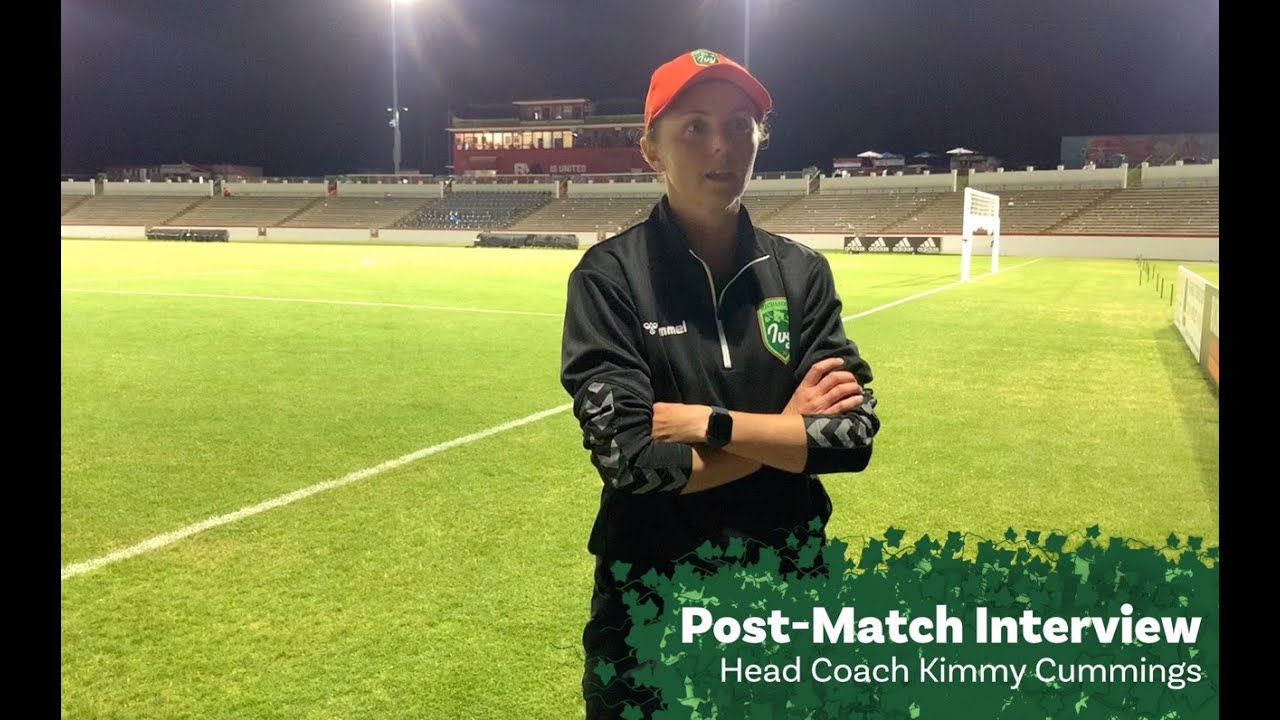 Post Match Interview: Head Coach Kimmy Cummings - YouTube