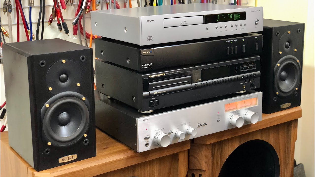 CD Arcam 82 ( England 220v ) 24 bit dual mono dacs - YouTube