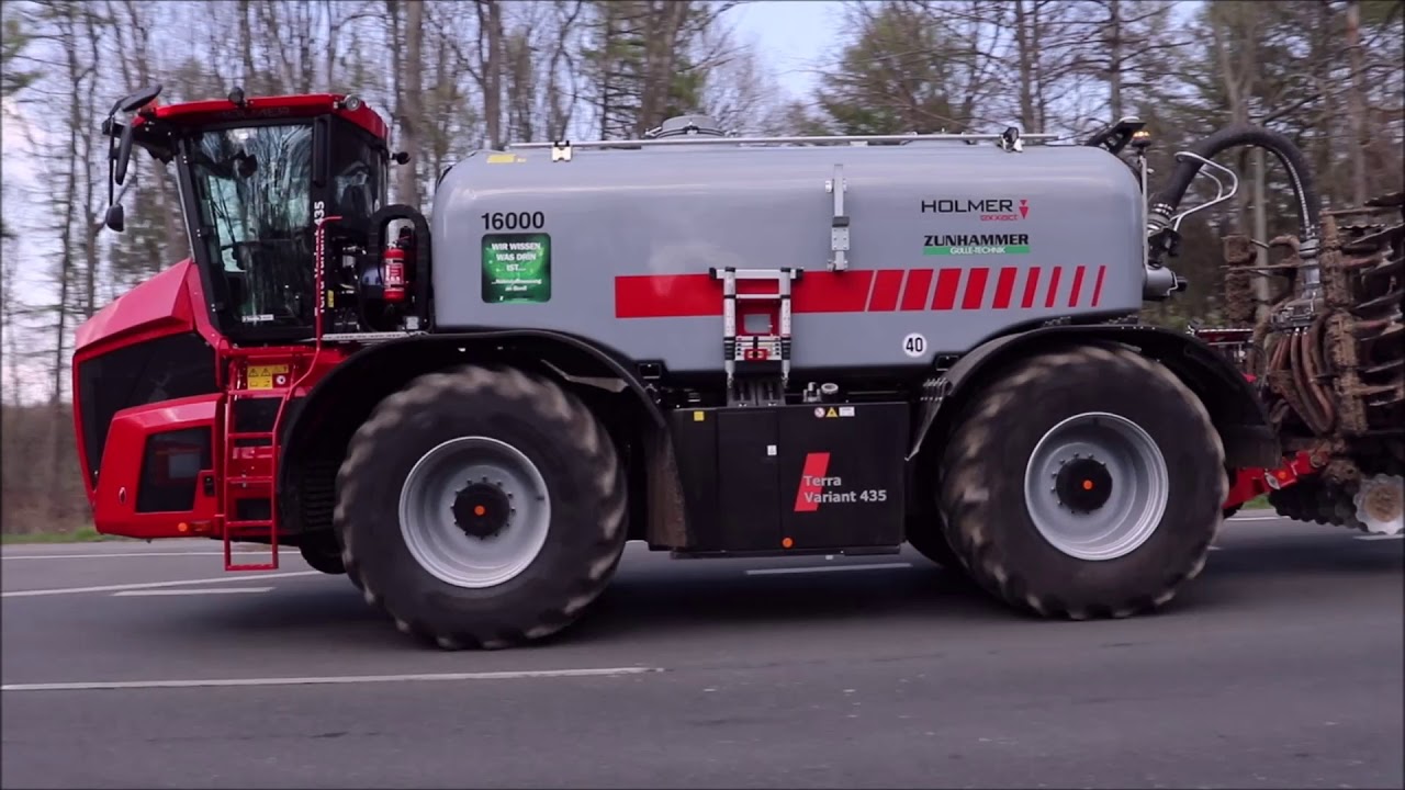 Holmer TERRA Variant 435 Unterwegs! - YouTube