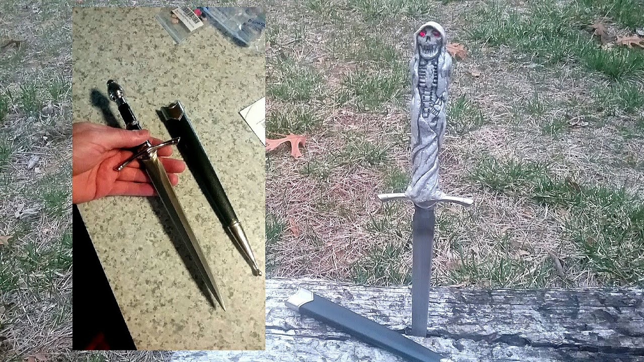 Covid 19 Quarantine edition: Polymer clay reaper dagger| Cobwebs and ...