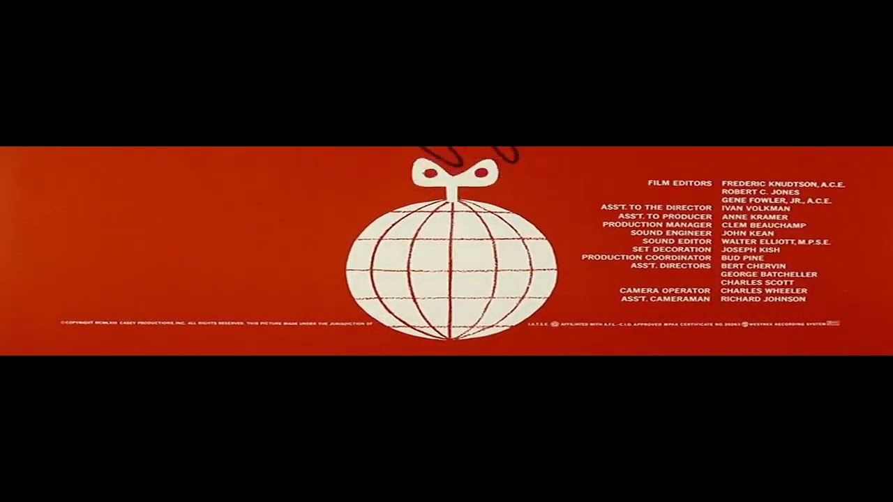 Titoli di testa del film QUESTO PAZZO, PAZZO, PAZZO, PAZZO MONDO (1963 ...