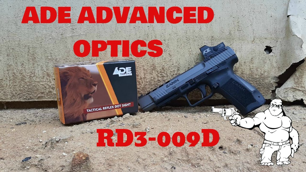 ADE ADVANCED OPTICS RD3 009D RED DOT SIGHT - YouTube