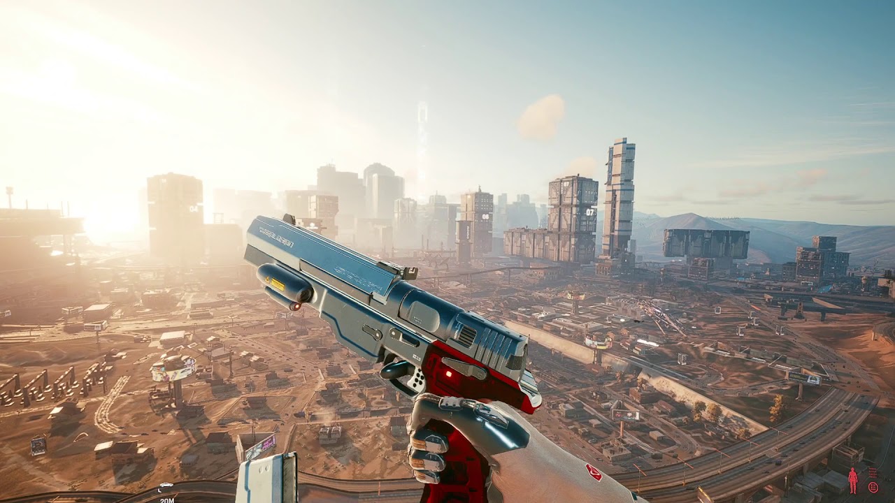 Cyberpunk 2077 - Johnny Silverhand's Malorian Arms 3516 Gun Animations ...