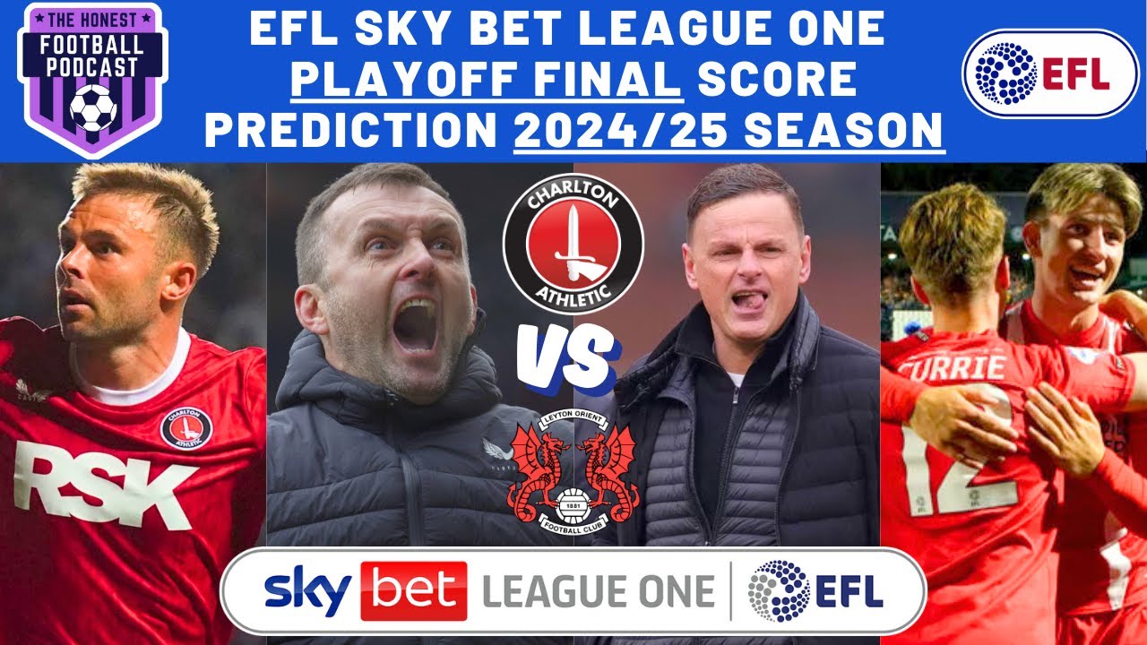 CHARLTON ATHLETIC vs LEYTON ORIENT | EFL SKY BET LEAGUE ONE 2025 ...