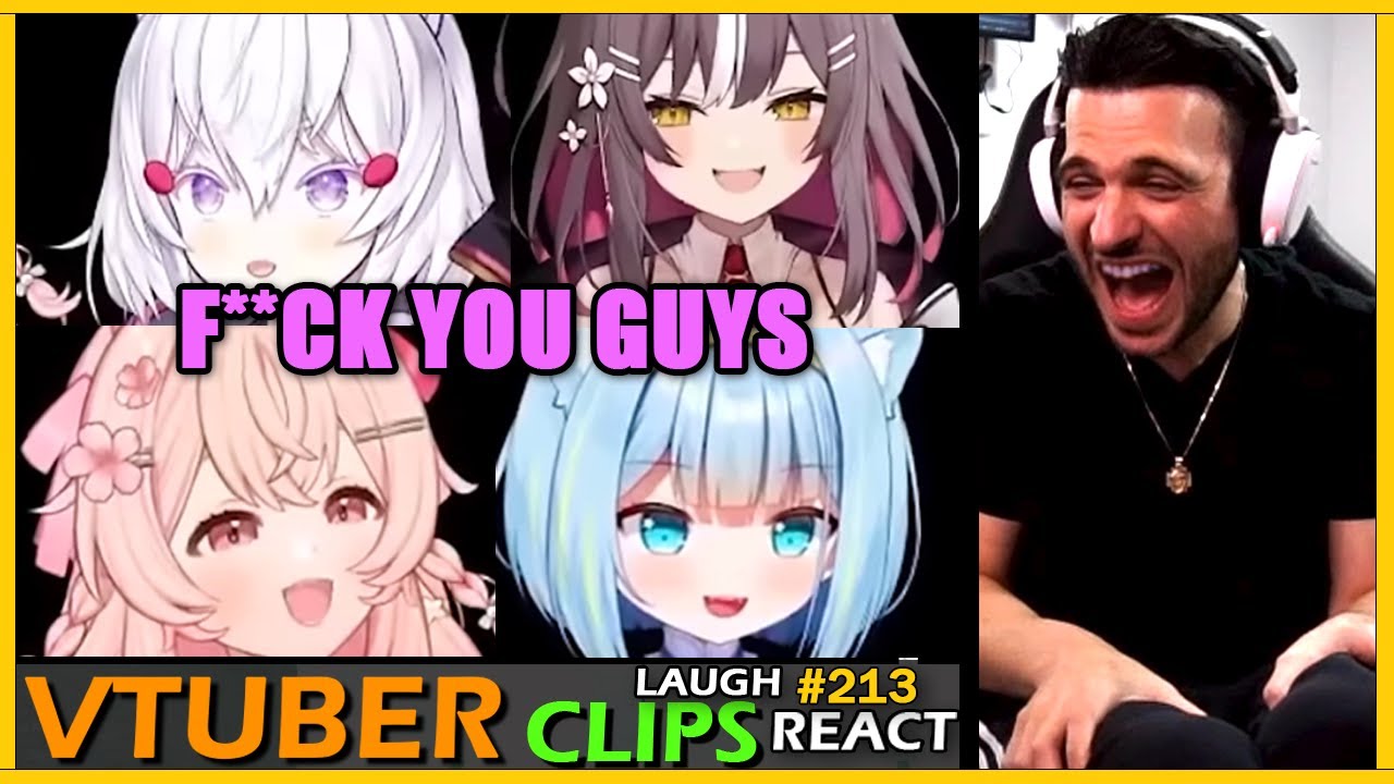 WHEN VTUBERS RAGE AGAIN | REACT and LAUGH to VTUBER clips #213 - YouTube