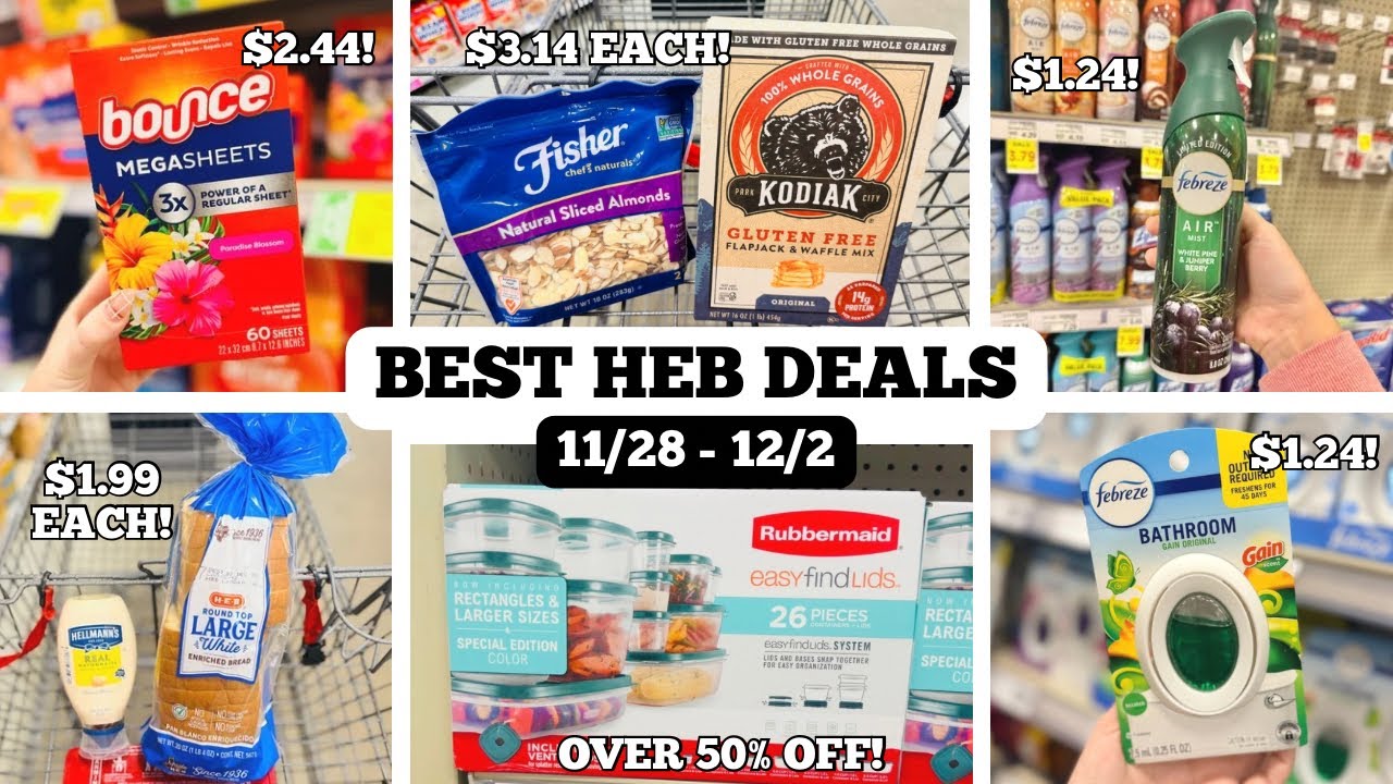 BEST HEB COUPON DEALS | EASY DEALS TO SAVE MONEY | LEARN TO COUPON AT ...
