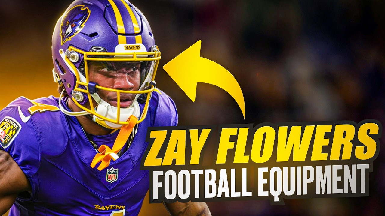 What Does Zay Flowers Wear on the Field?? - YouTube