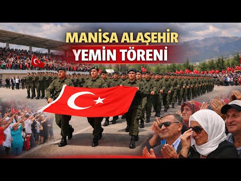 Manisa Alaşehir yemin töreni 