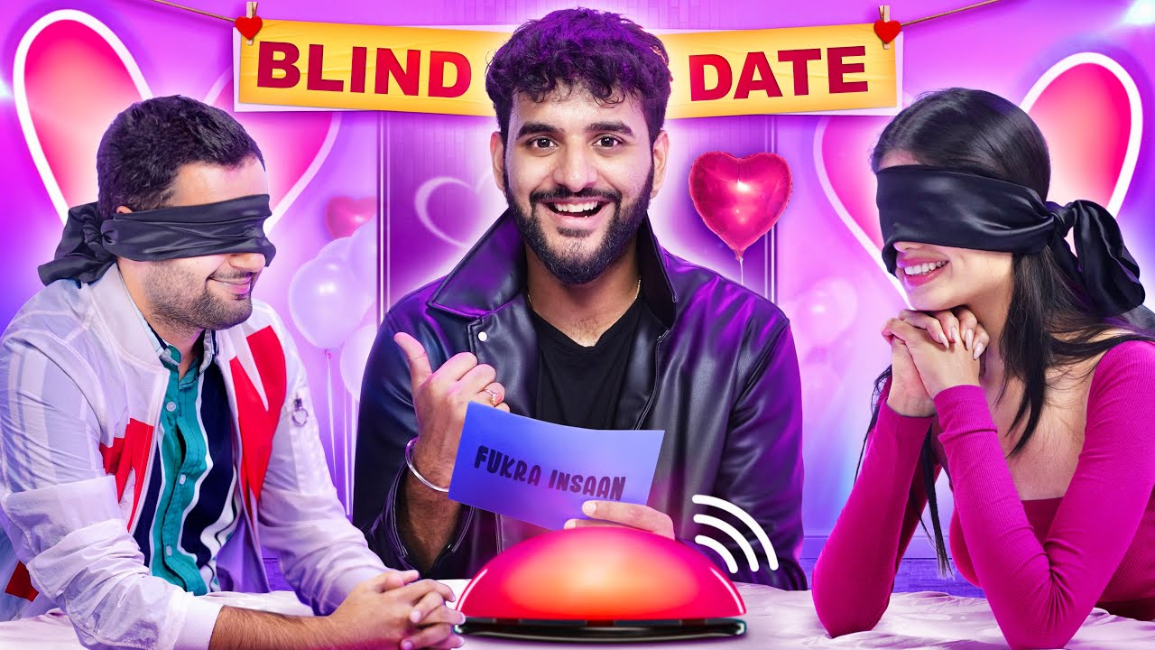 BLIND DATING CHALLENGE😍 - YouTube