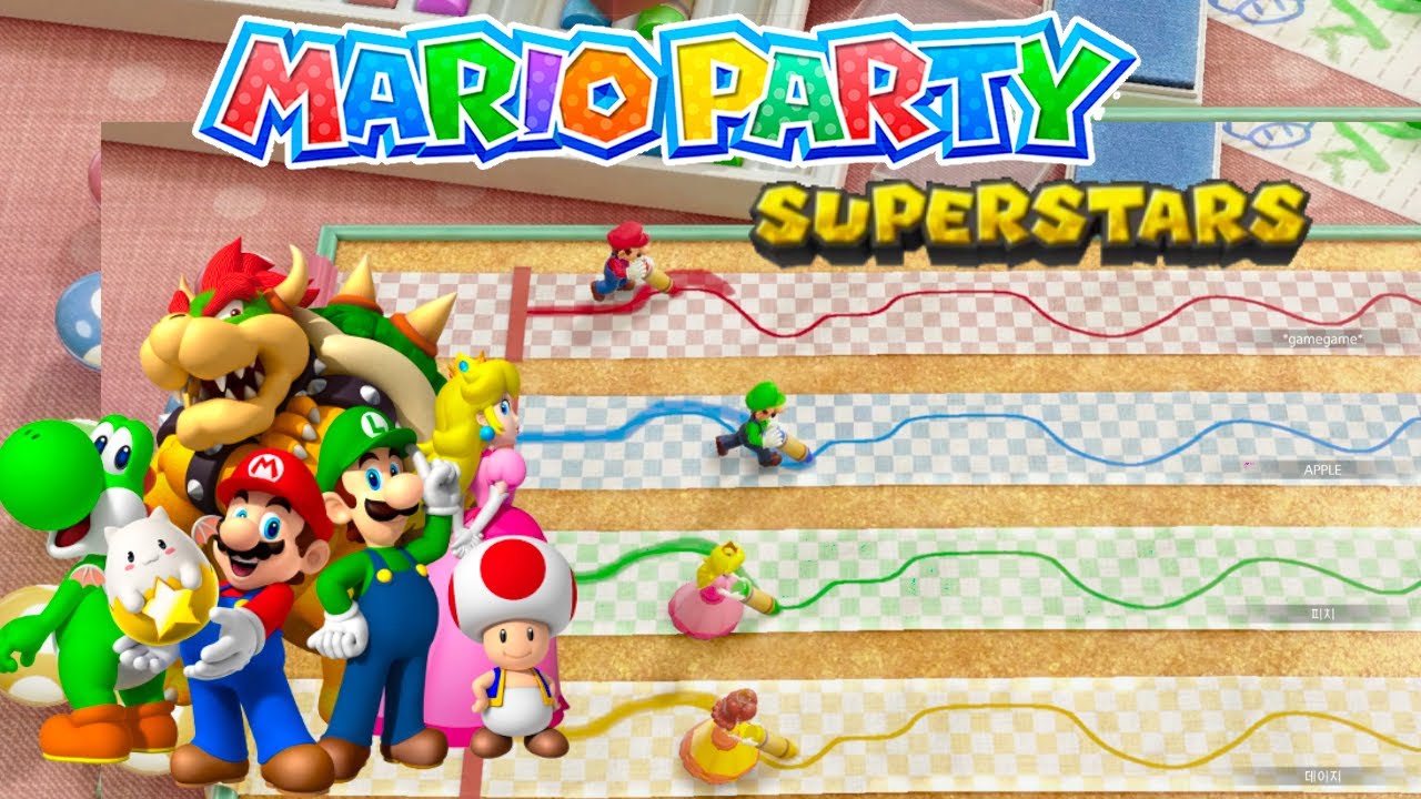 mario party superstars - mini game 슈퍼 마리오파티 슈퍼스타즈 미니게임 - YouTube