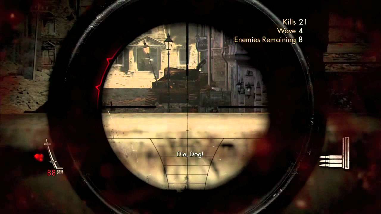 Sniper Elite V2: Kill Tally Gameplay, Schönberg Streets - YouTube