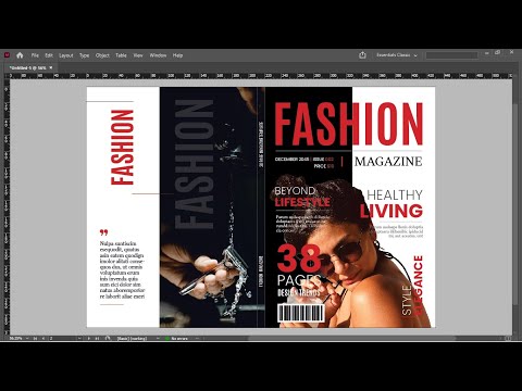 How To Design A Magazine Cover In Indesign