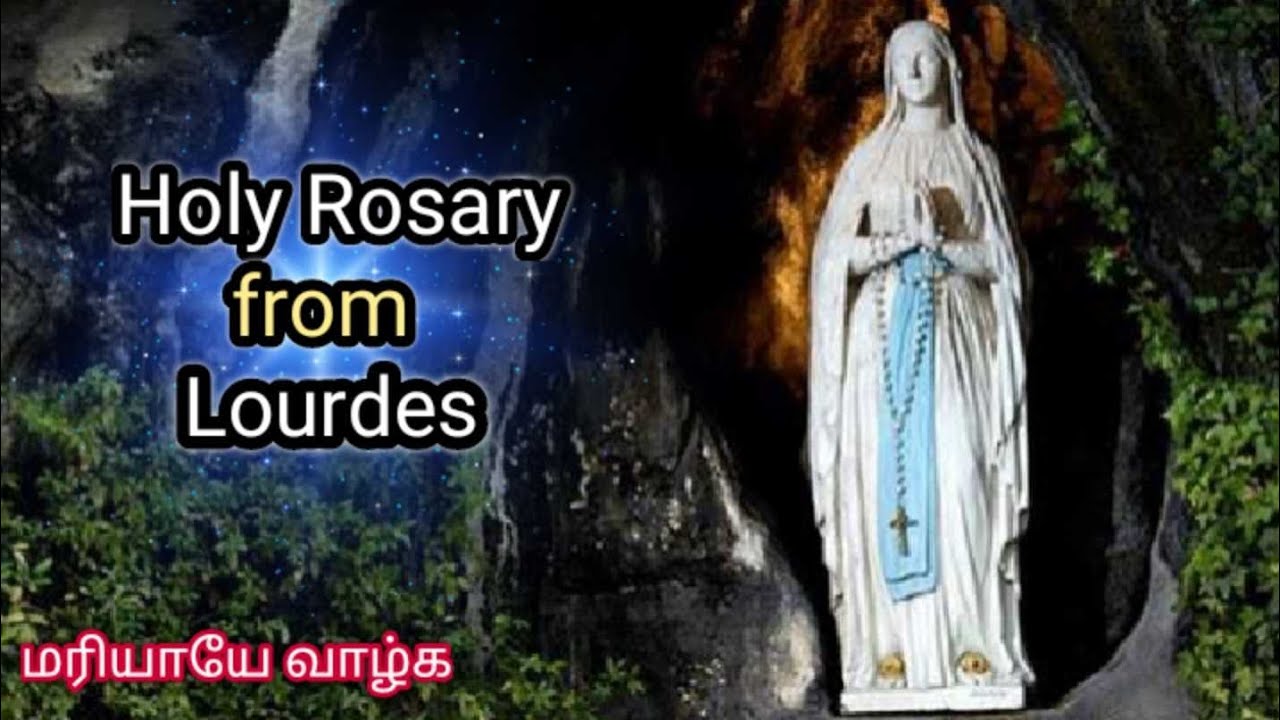 Holy Rosary from Lourdes || English Rosary || 25.02.2023 - YouTube