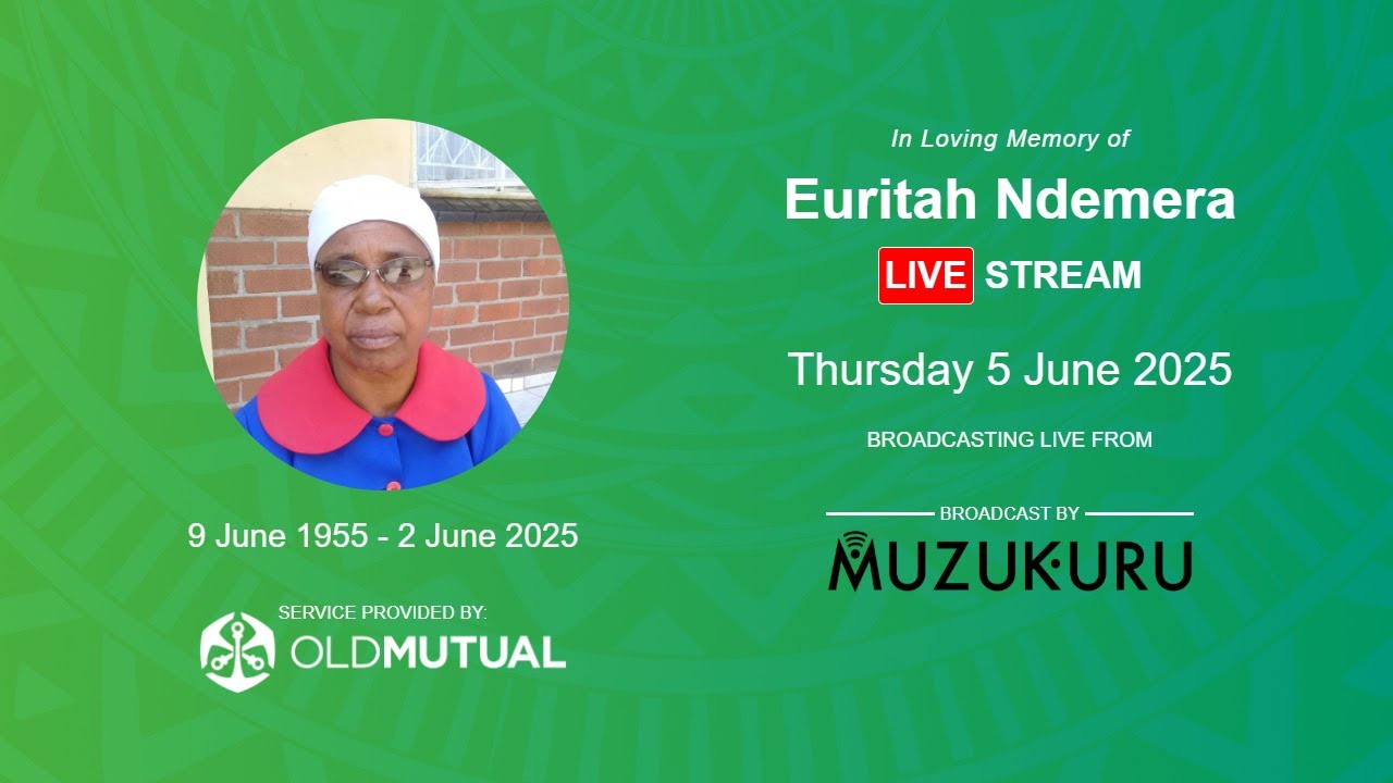 Celebrating the life of Euritah Ndemera - YouTube