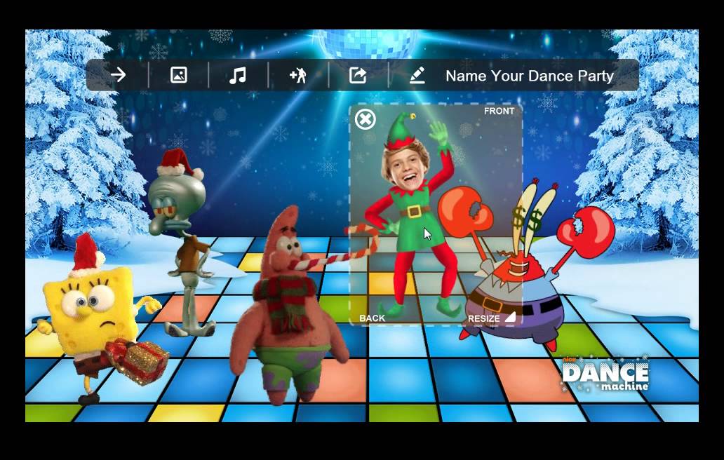 Nickelodeon dance machine - YouTube