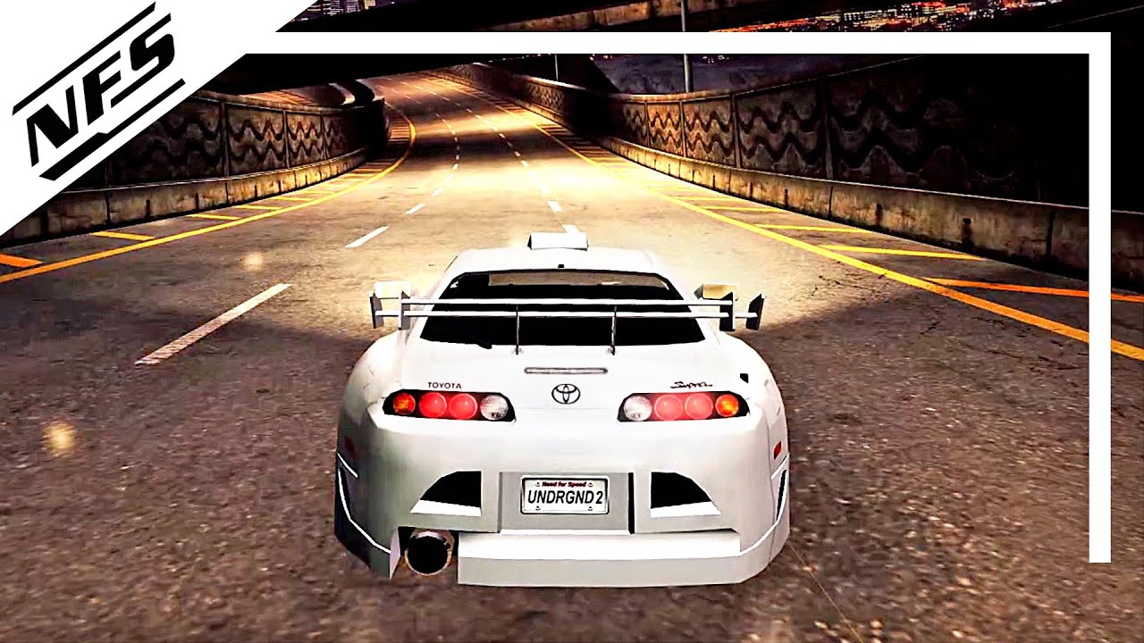Need For Speed Underground 2 - Circuit Race - Toyota Supra - YouTube