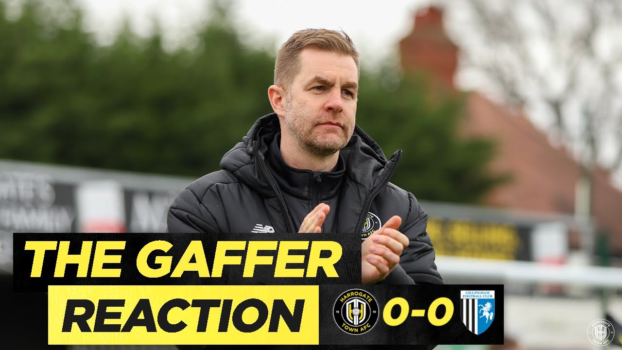Simon Weaver after today's goalless draw with Gillingham 📺 - YouTube