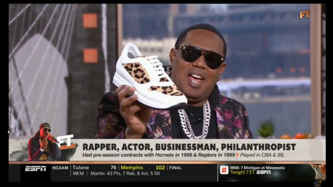 Master P talks Moneyatti Kicks on First Take - YouTube