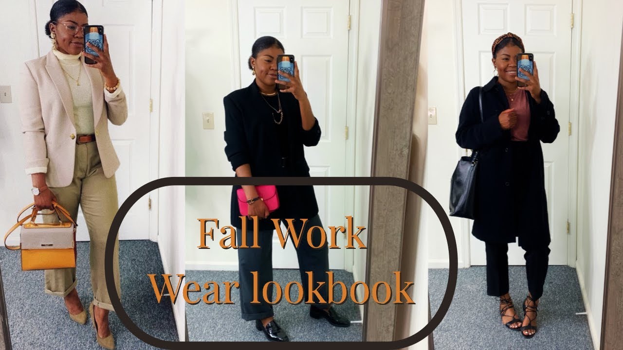 Fall Workwear Ideas: WORK and OFFICE OUTFITS LOOKBOOK | Women’s Fashion ...