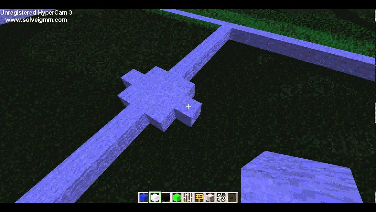 Minecraft - Fußballstadion - Tutorial (Part 1) - YouTube