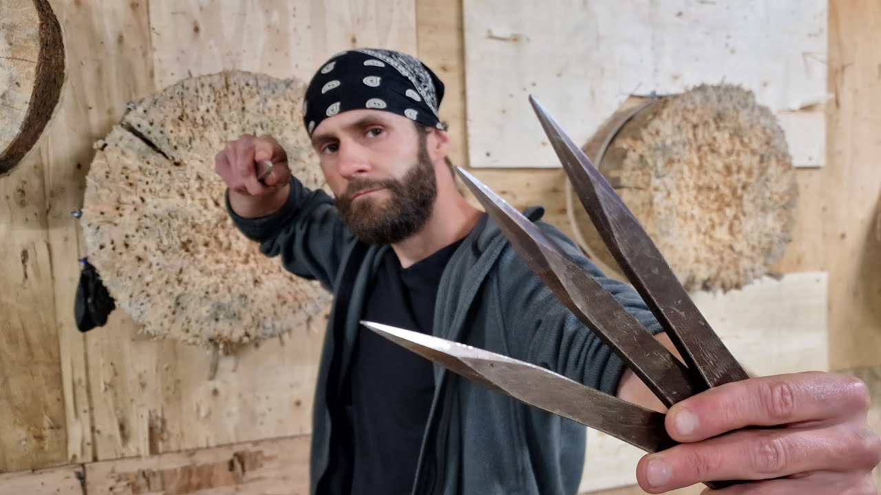 KNIFE/AXE Throwing Tips with World Champion - YouTube