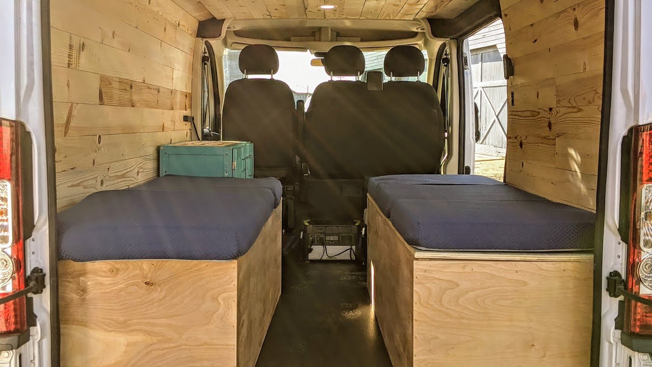 Simple Promaster Van Build Tour! | Goal Zero Yeti 1400 | Renogy Solar # ...