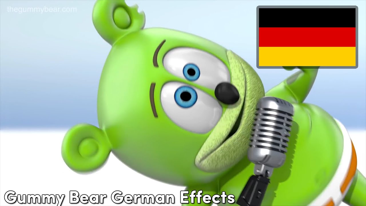 Gummy Bear German Effects - YouTube