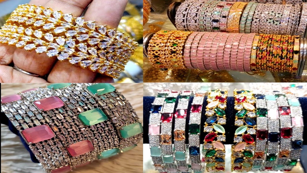 Gorgeous Diamond cut Bengals collection || ডায়মন্ড কাট চুড়ির কালেকশন ...