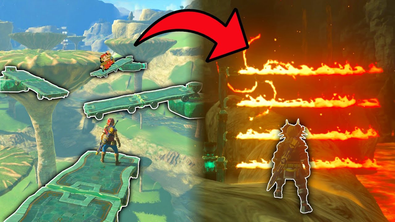 Building an OBSTACLE COURSE! Can I Beat It? | Zelda: Tears of the ...