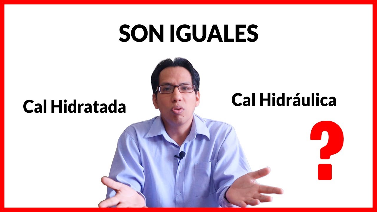 CAL HIDRÁULICA, CAL HIDRATADA USOS EN LA RESTAURACIÓN - YouTube