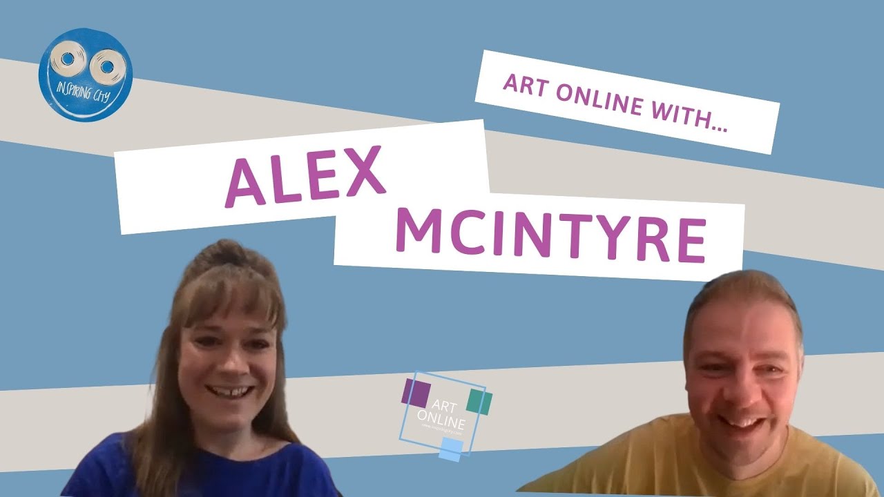 Art Online catch up with landscape painter Alex McIntyre - YouTube
